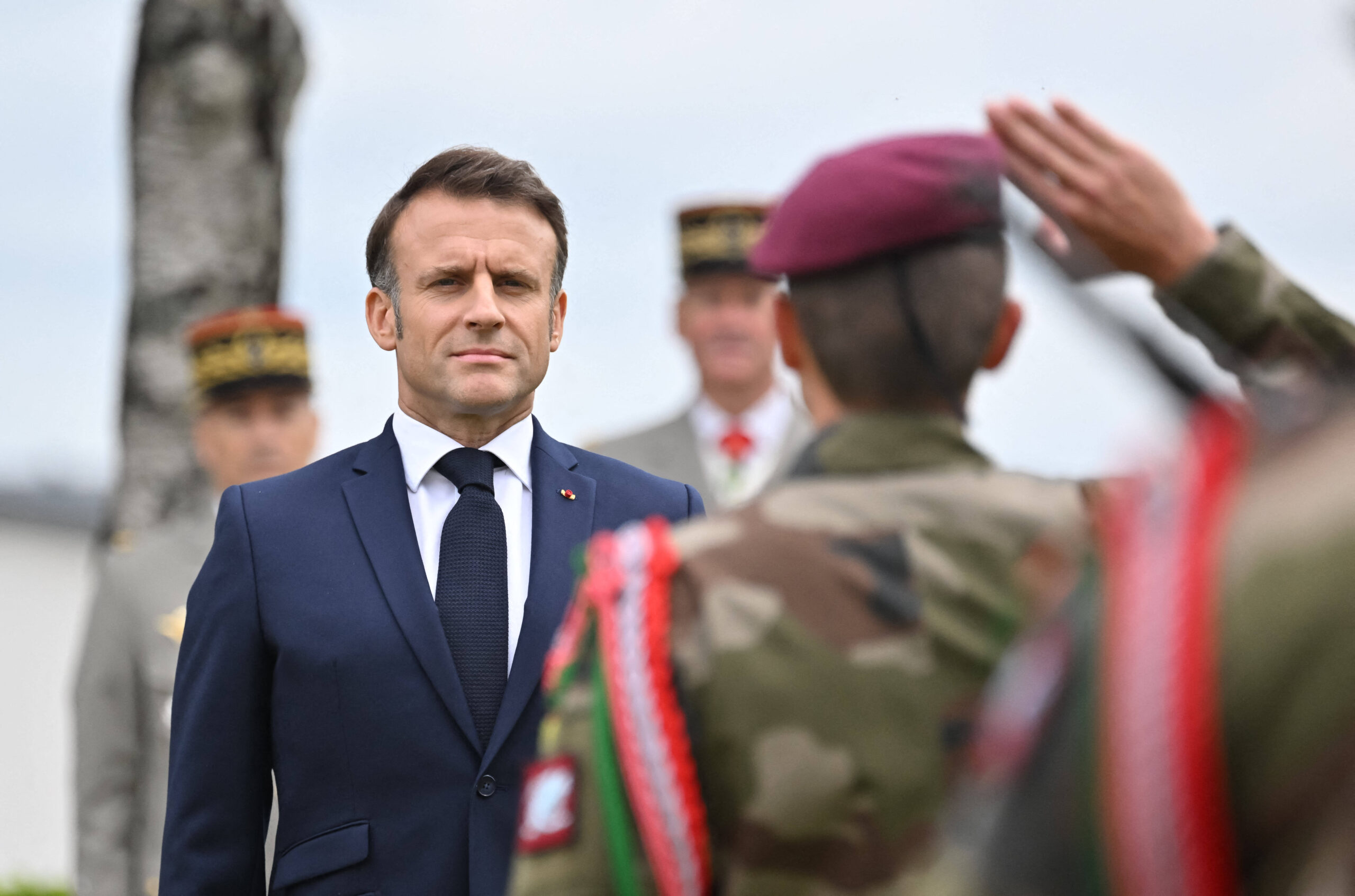 After honoring D-Day, Macron and Biden embark on a diplomatic sprint ...