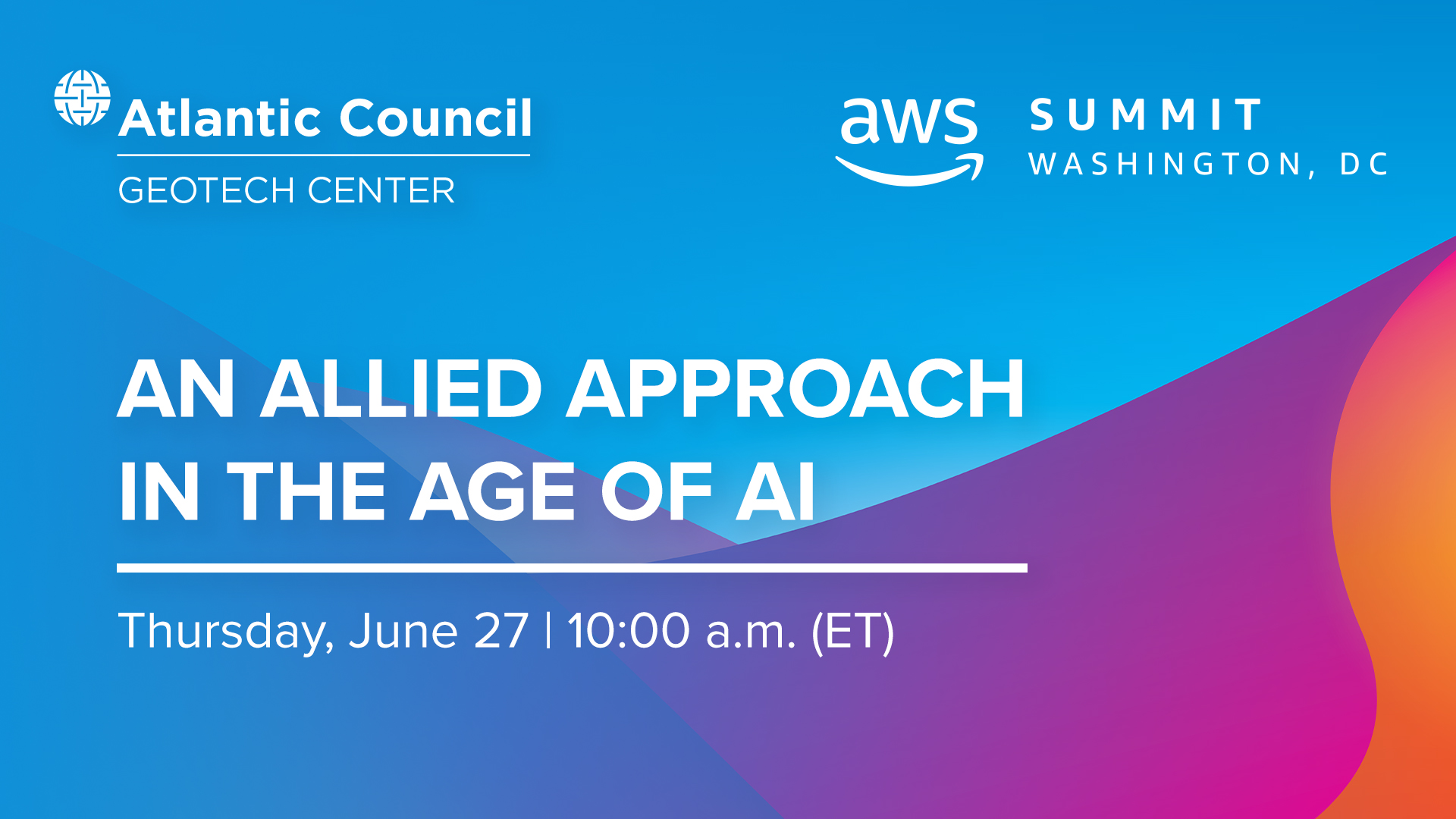 An allied approach in the age of AI: Working together to shape the ...