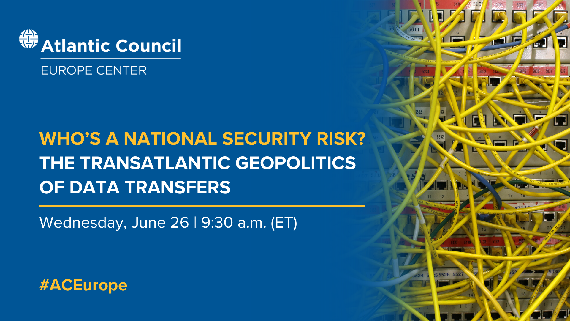 Who’s a national security risk? The transatlantic geopolitics of data ...