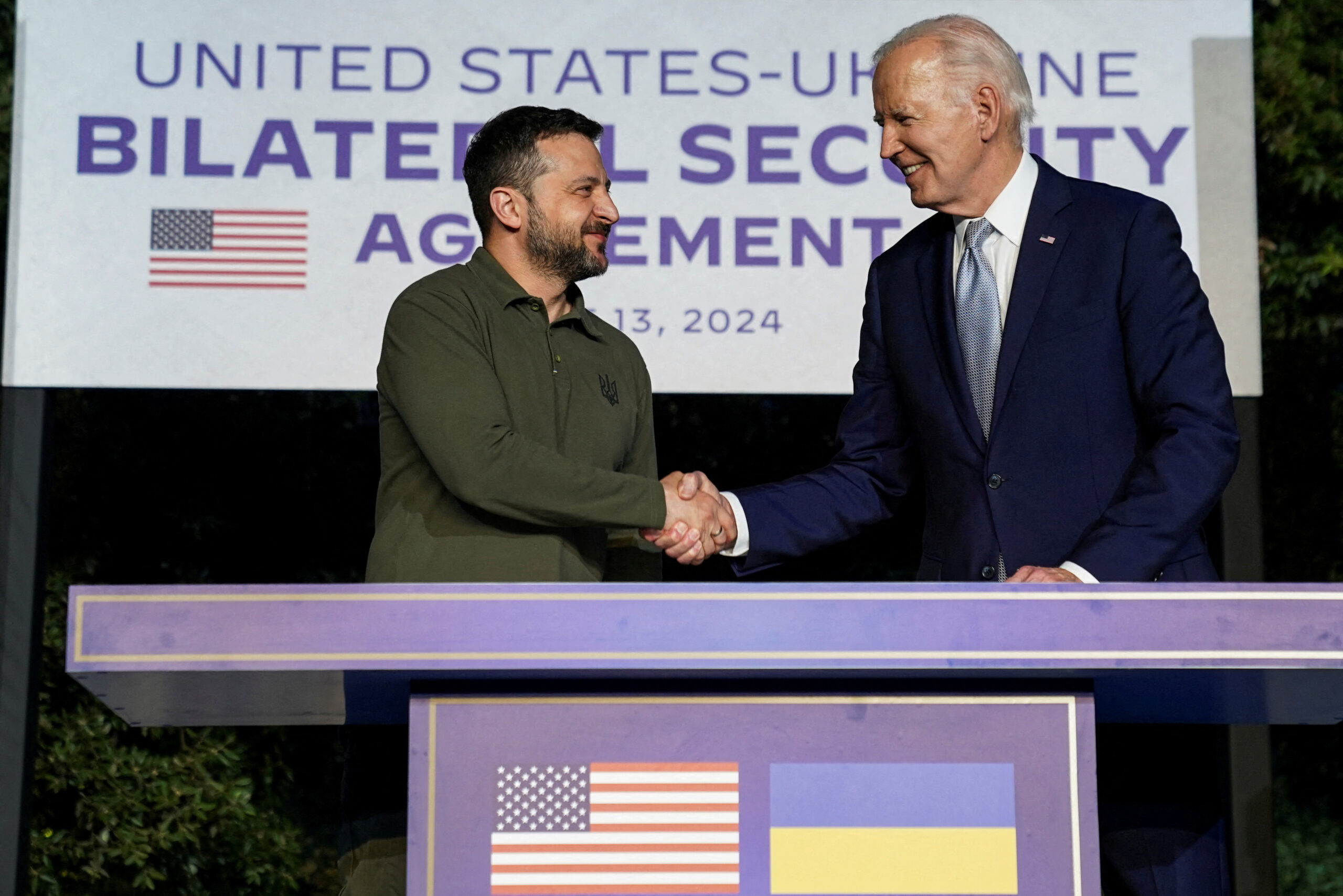 US signals long-term support for Ukraine with new security pact ...