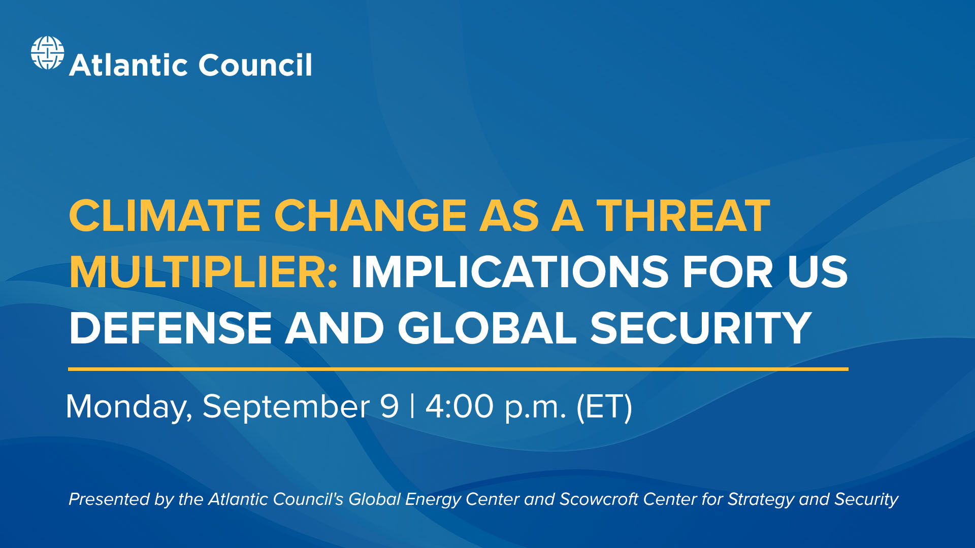 Climate change as a threat multiplier: Implications for US defense and ...