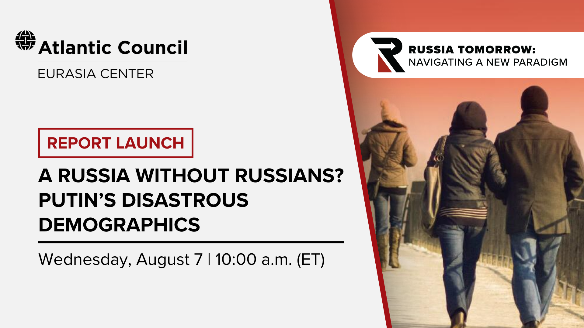 Report launch | Russia without Russians? Putin’s disastrous ...