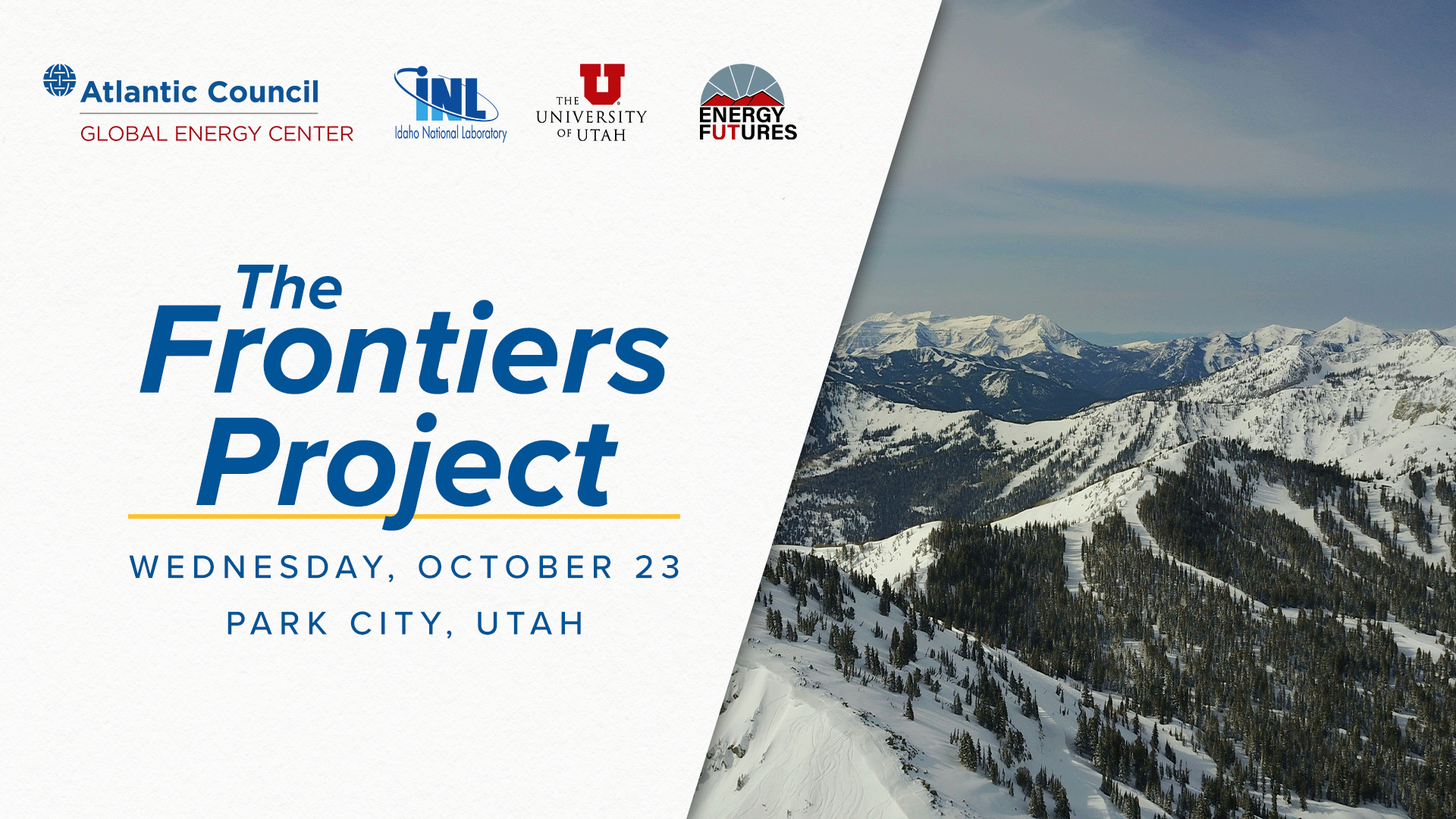The Frontiers Project Meeting: Park City, Utah - Atlantic Council