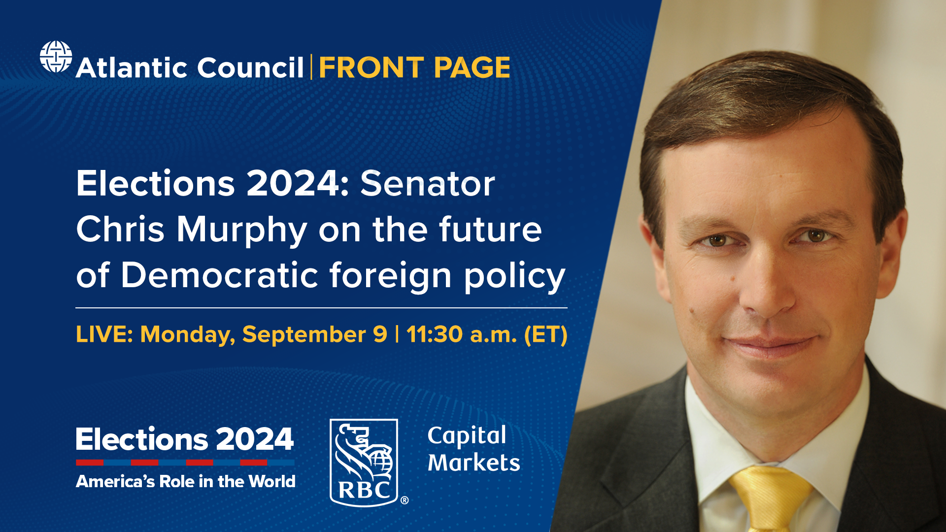 Elections 2024: Senator Chris Murphy on the future of Democratic foreign policy - Atlantic Council