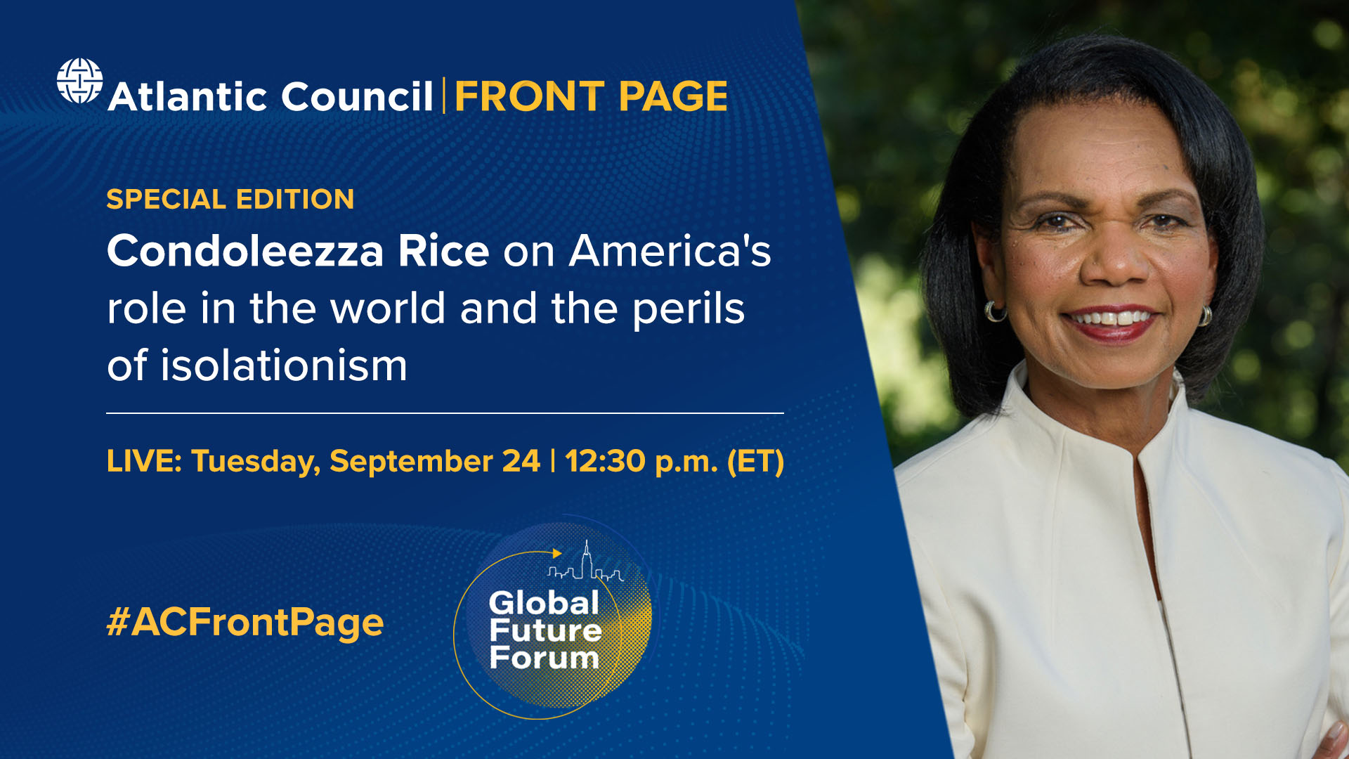 Condoleezza Rice on America's role in the world and the perils of ...