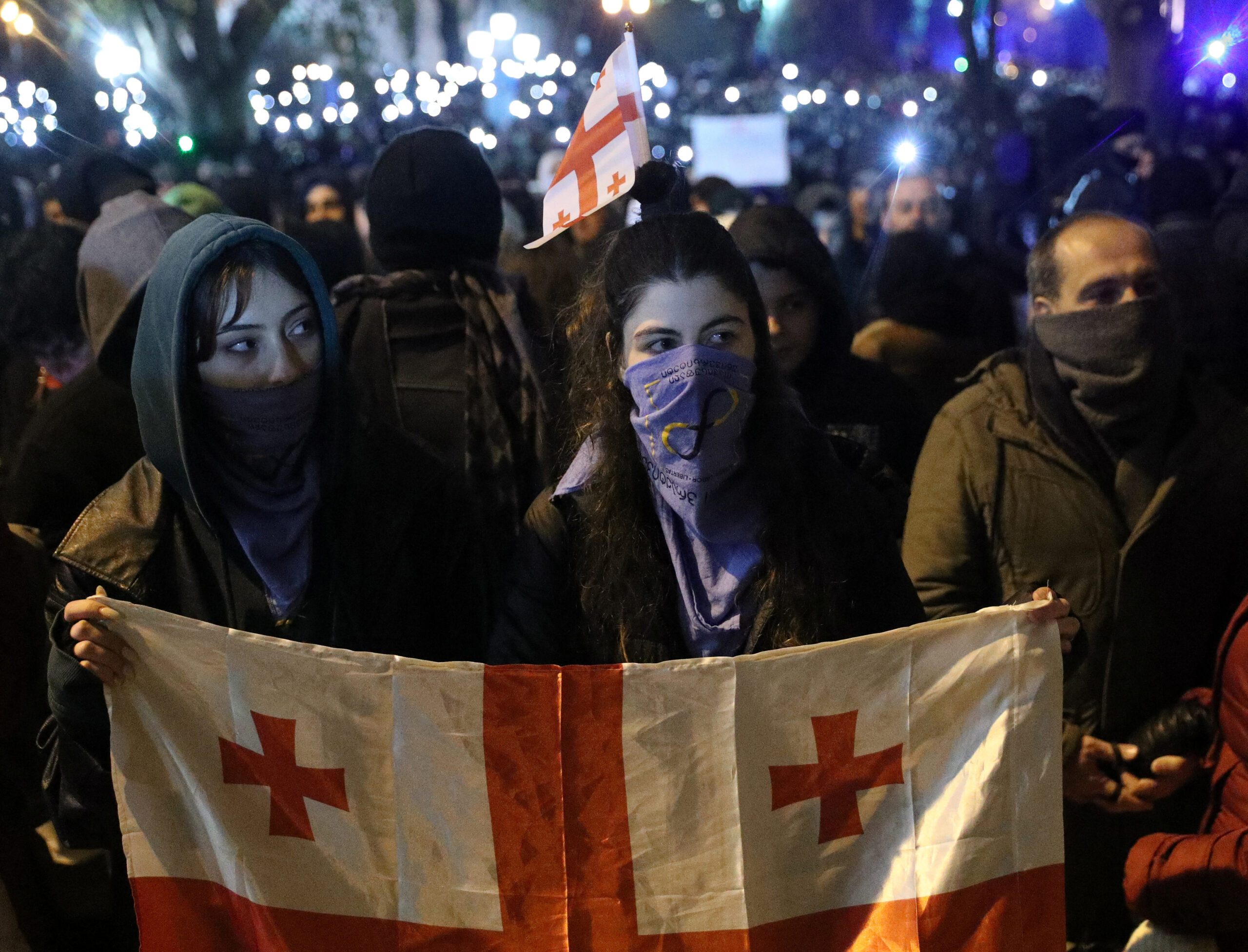 Georgian protests escalate amid fears over mounting Russian influence ...
