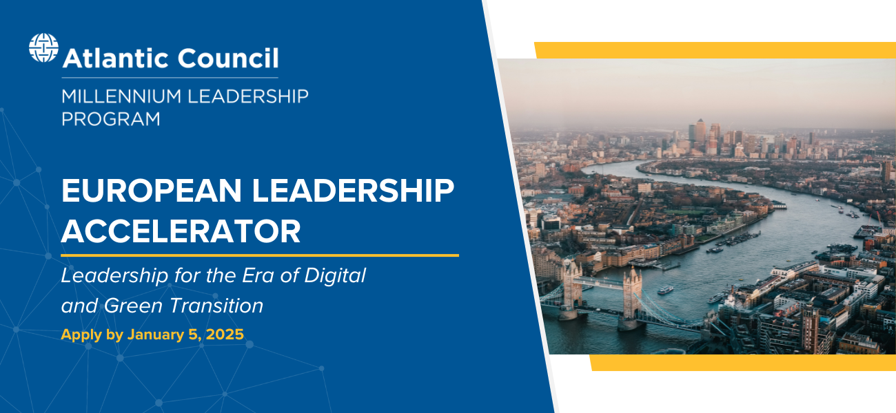 European Leadership Accelerator - Atlantic Council