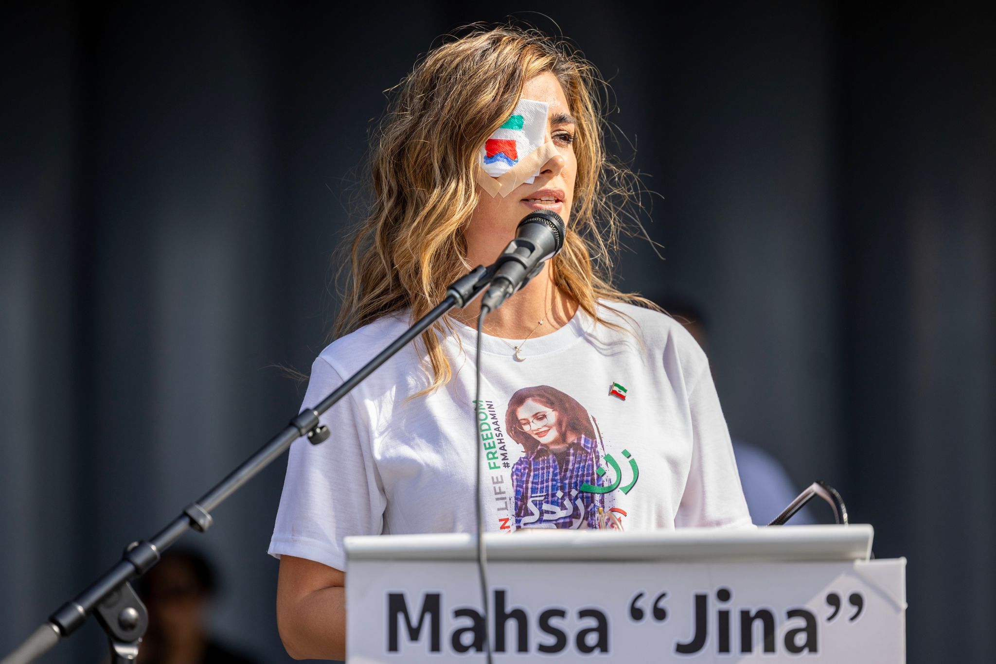 Blinded Iranian activist Elaheh Tavakolian: ‘We lost our eyes on this ...