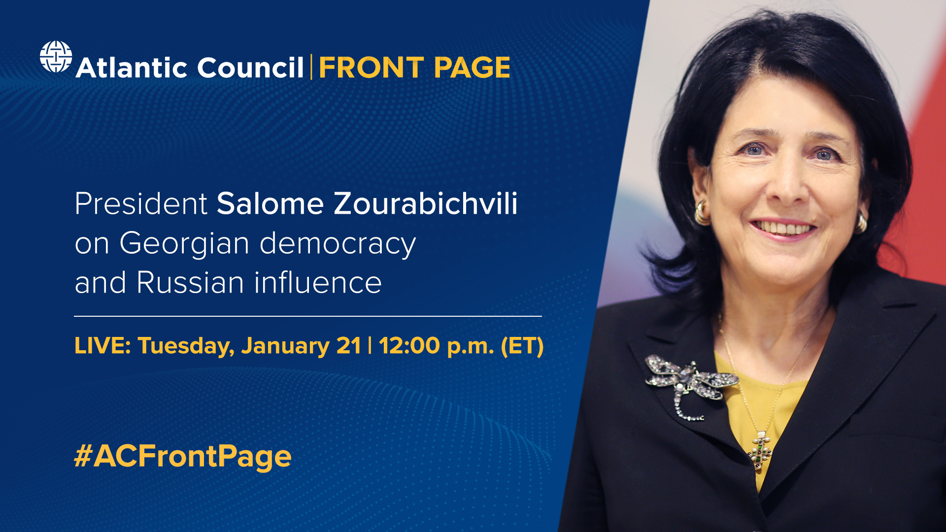 President Salome Zourabichvili on Georgian democracy and Russian ...