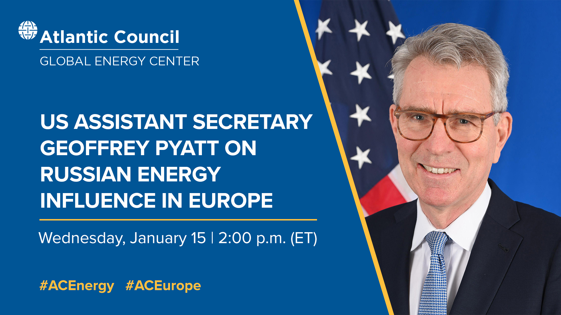 US Assistant Secretary Geoffrey Pyatt on Russian energy influence in ...