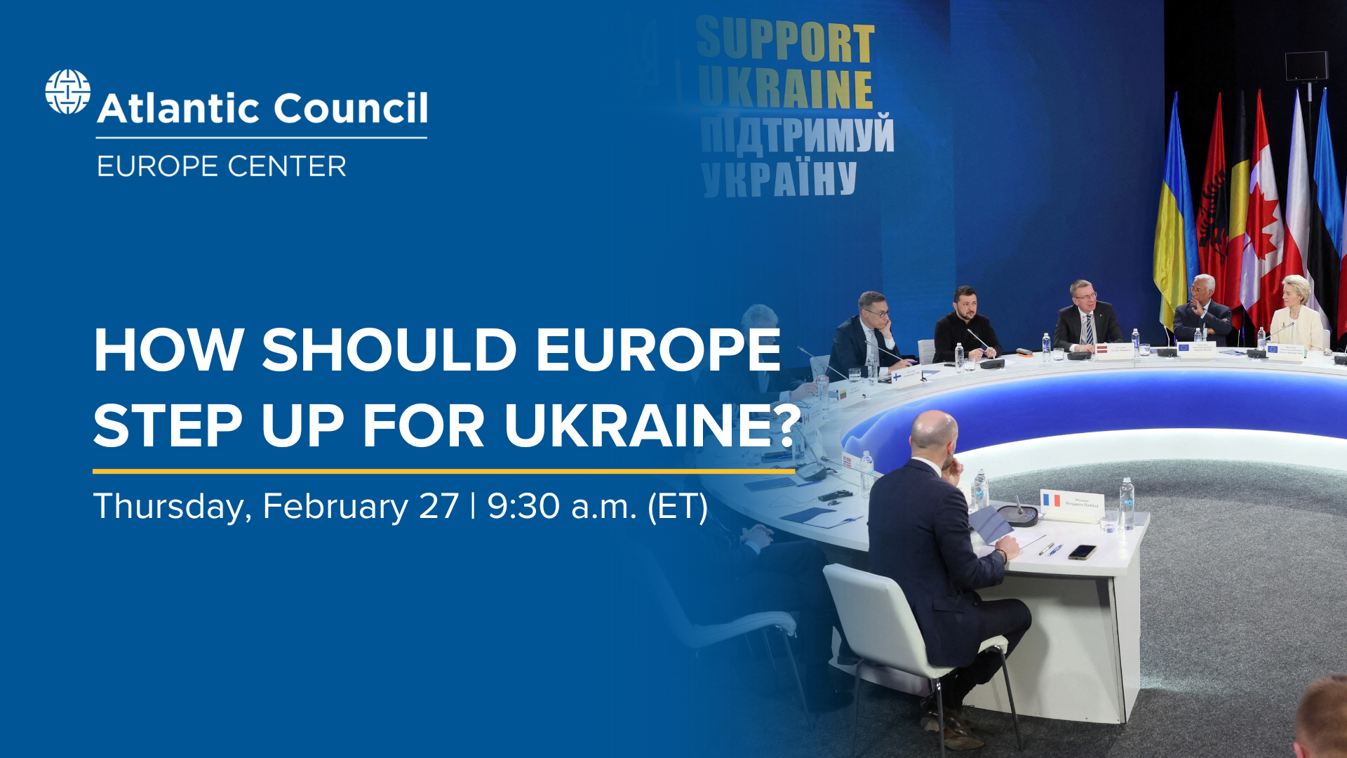 How should Europe step up for Ukraine? - Atlantic Council