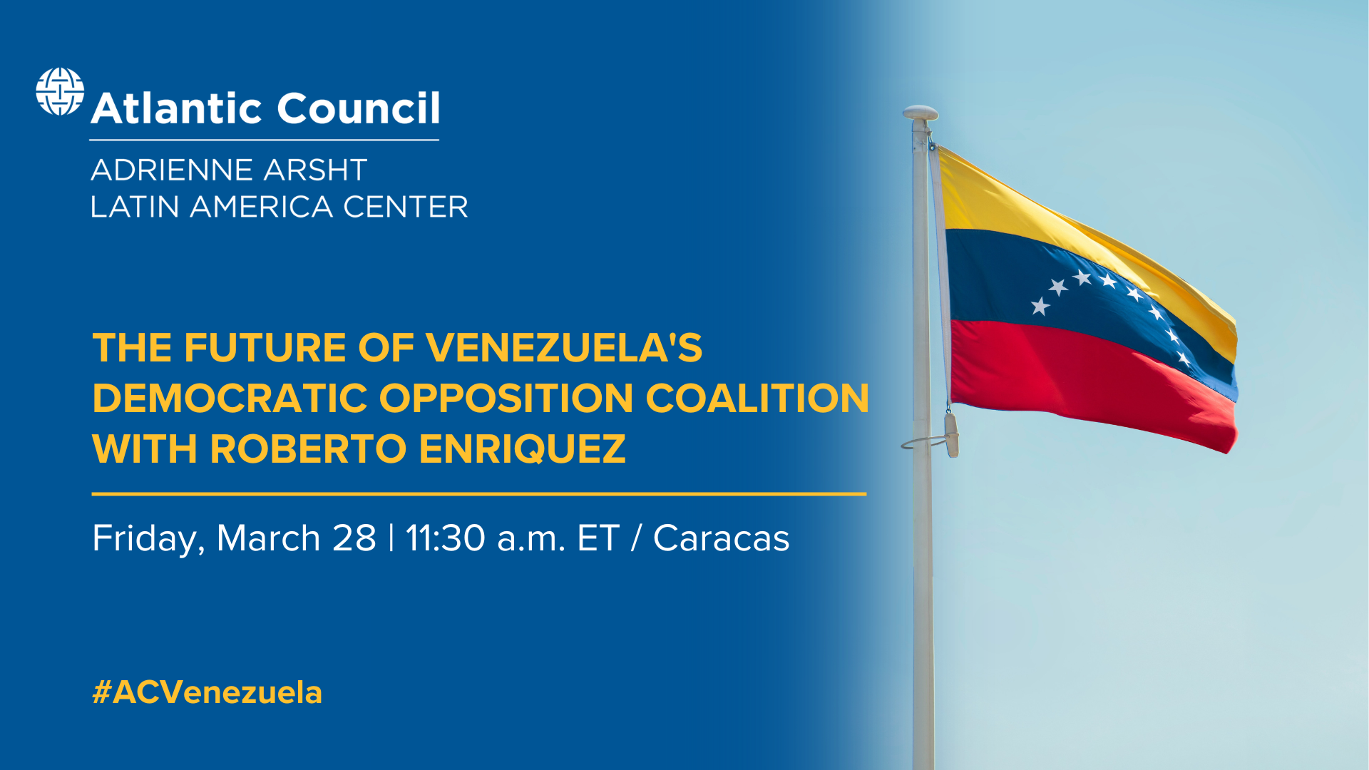 The future of Venezuela's democratic opposition coalition with Roberto ...