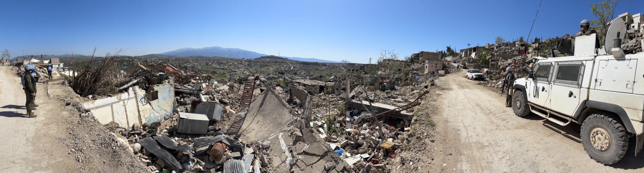 Dispatch from the UN Blue Line: Israel's 'systematic destruction' in ...