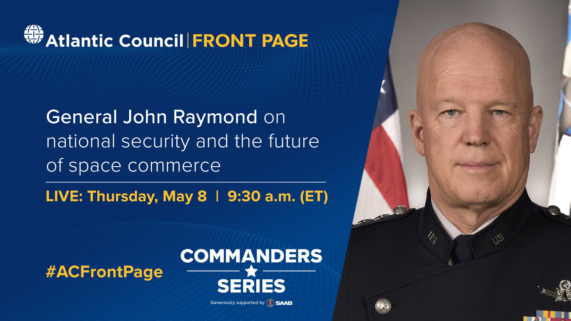 General John Raymond on national security and the future of space ...