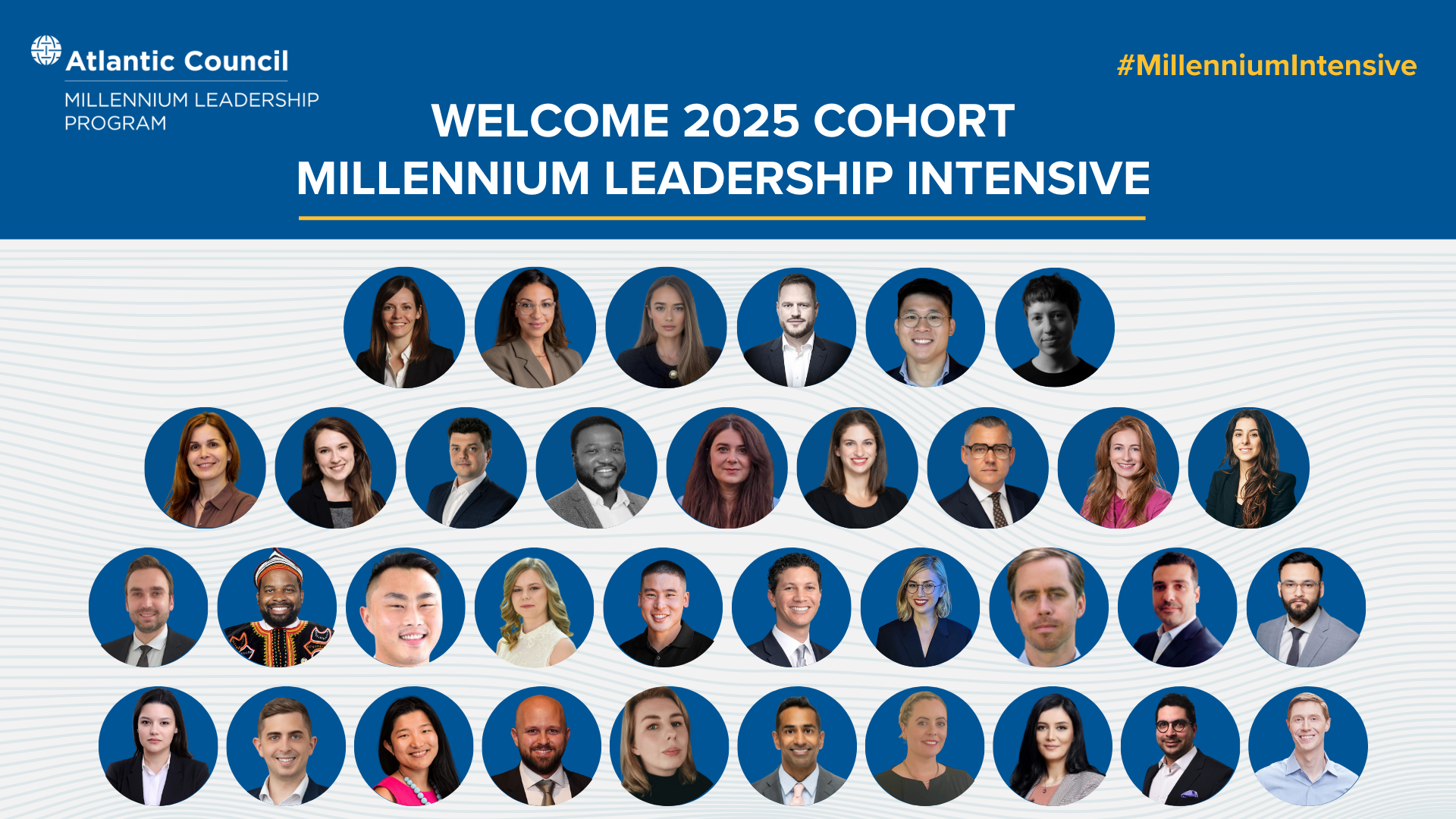 Atlantic Council announces 2025 class of Millennium Leadership ...
