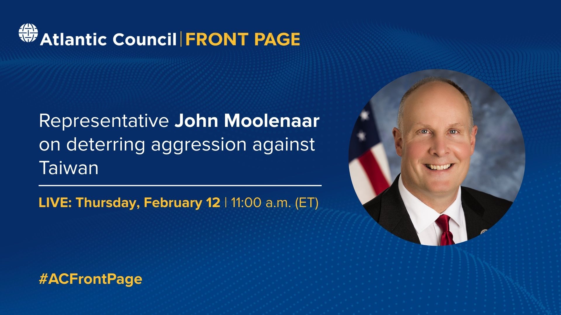Congressman John Moolenaar on deterring aggression against Taiwan ...