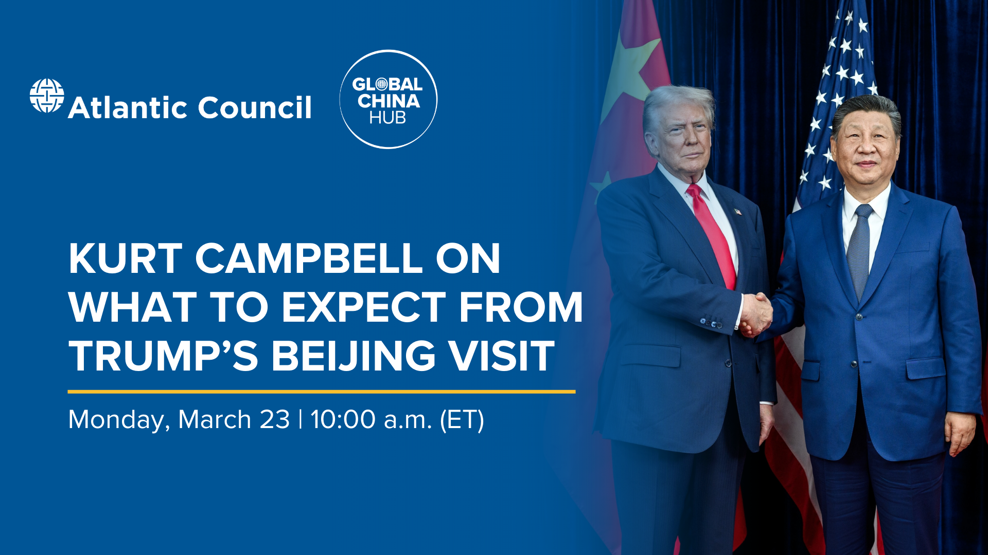 Kurt Campbell on what to expect from Trump's Beijing visit - Atlantic ...
